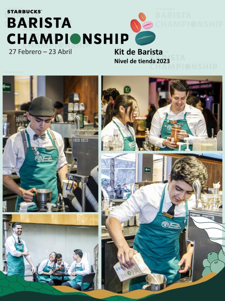 Kit de Barista: 27 Febrero - 23 Abril | PDF | Bebida | café