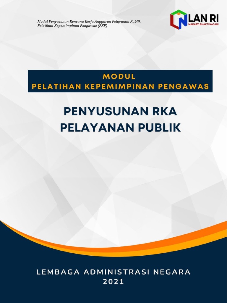 Penyusunan RKA Pelayanan Publik-Terbaru | PDF