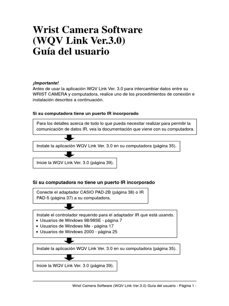 WQV Link Ver3 Manual S | PDF | USB | Archivo de computadora