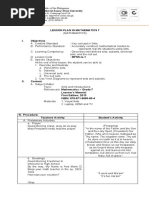 Detailed Lesson Plan in Math II | PDF | Lesson Plan | Learning