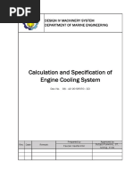 Main Engine LT/HT Cooling System Overview | PDF
