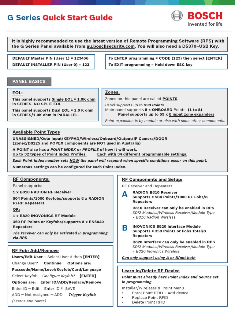 Bosch Manual | PDF | Ip Address | Telecommunications