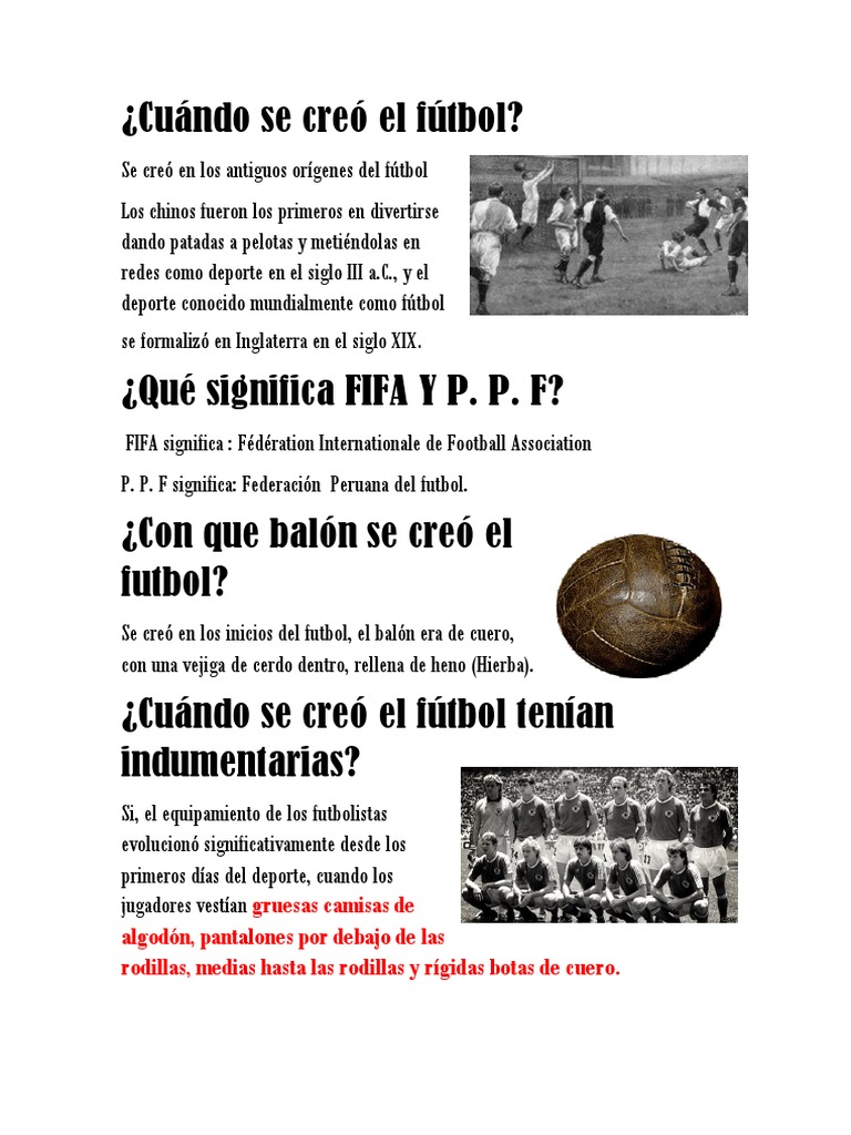 Preguntas Sobre El Futbol | PDF