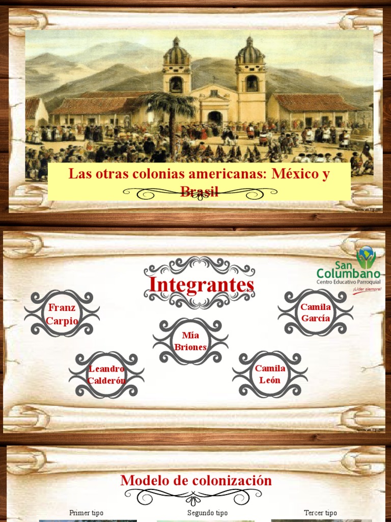 Colonias Americanas: México y Brasil | PDF | Imperio español ...