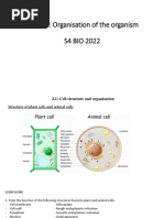 IGCSE Biology Chapter 2-Cells | PDF | Cell (Biology) | Chloroplast