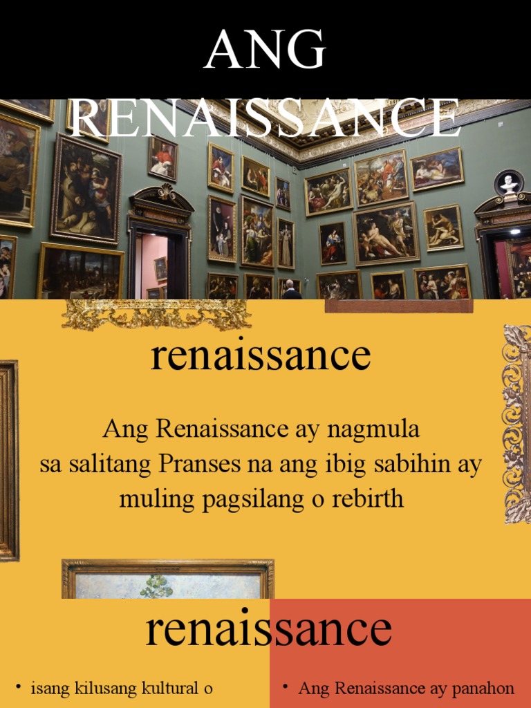 ANG Renaissance | PDF