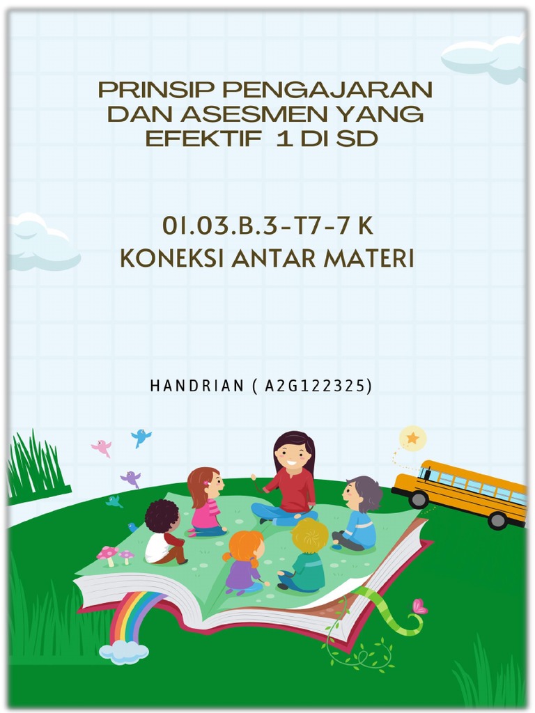TOPIK 7 01.03.b.3-T7-7 Koneksi Antar Materi | PDF
