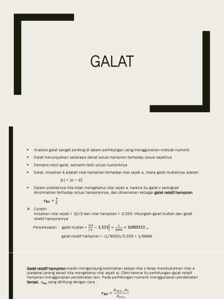 Galat | PDF