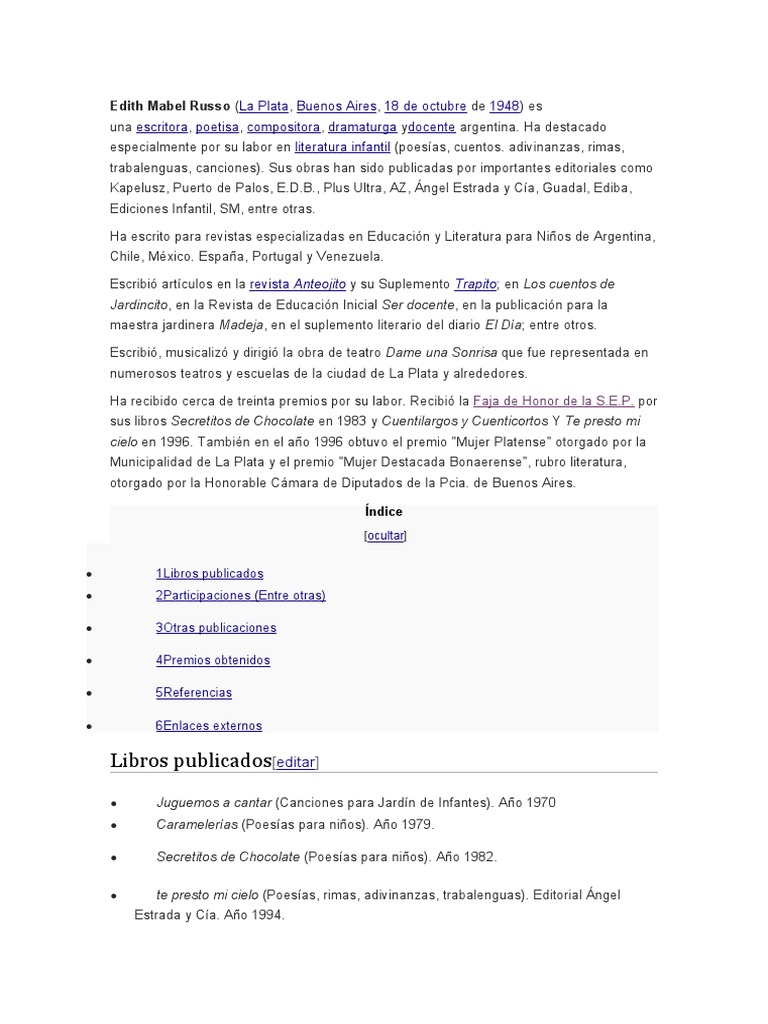 TUCUMÁN 1816 Edith Mabel Russo | PDF | Educación de la primera infancia ...