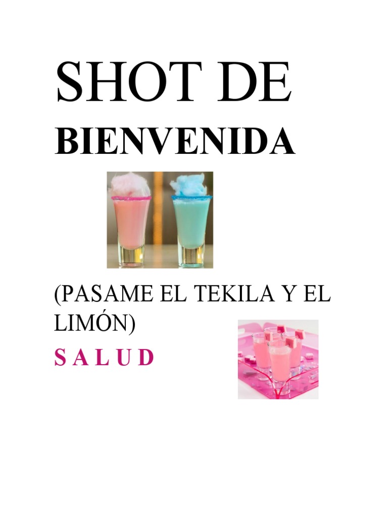 Shot de Bienvenida | PDF