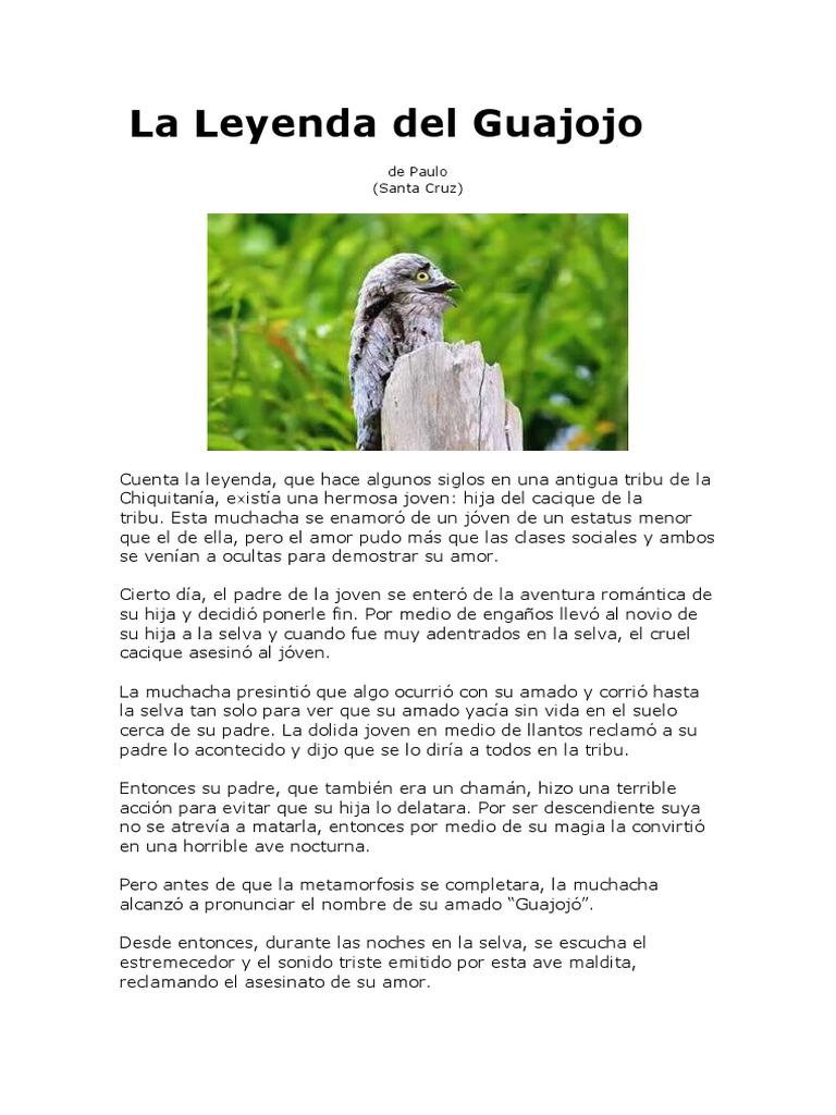 La Leyenda Del Guajojo | PDF