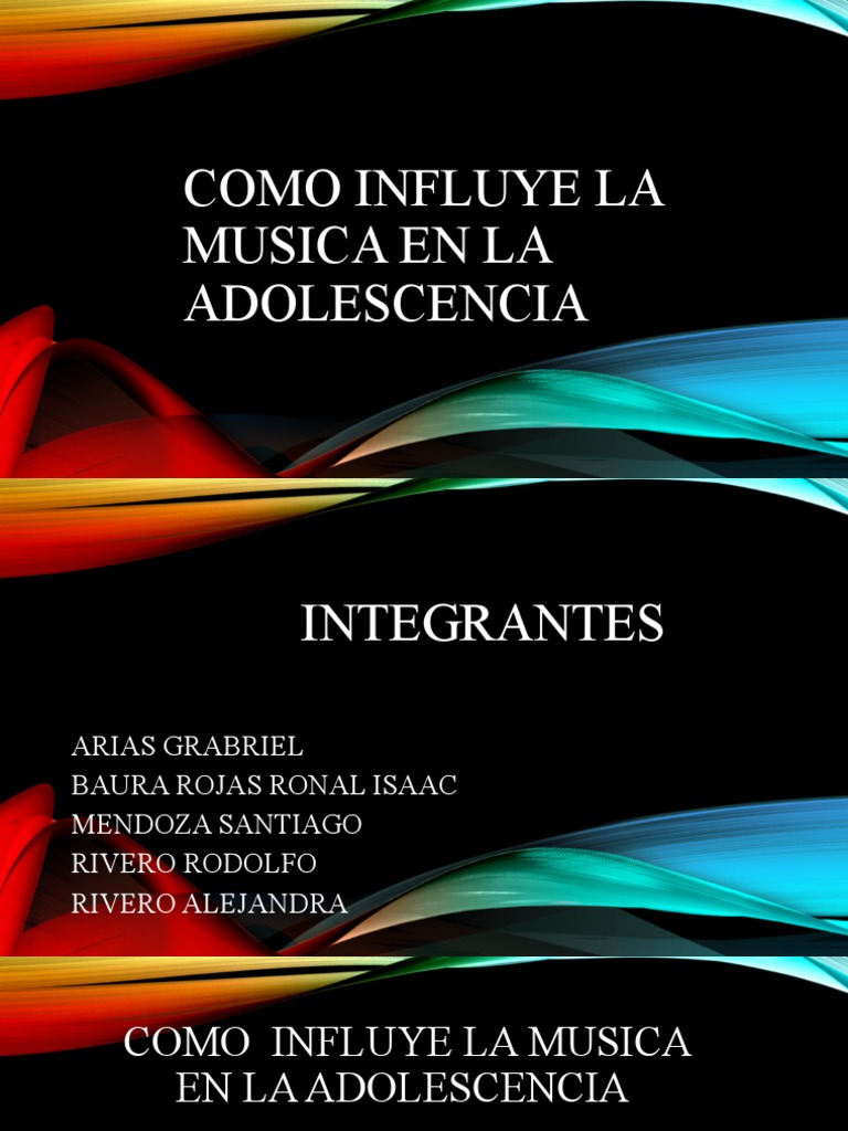 Efectos de la música en adolescentes | PDF