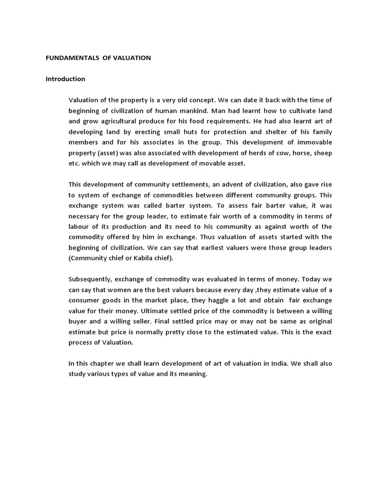 Valuation in General | PDF | Real Estate Appraisal | Depreciation