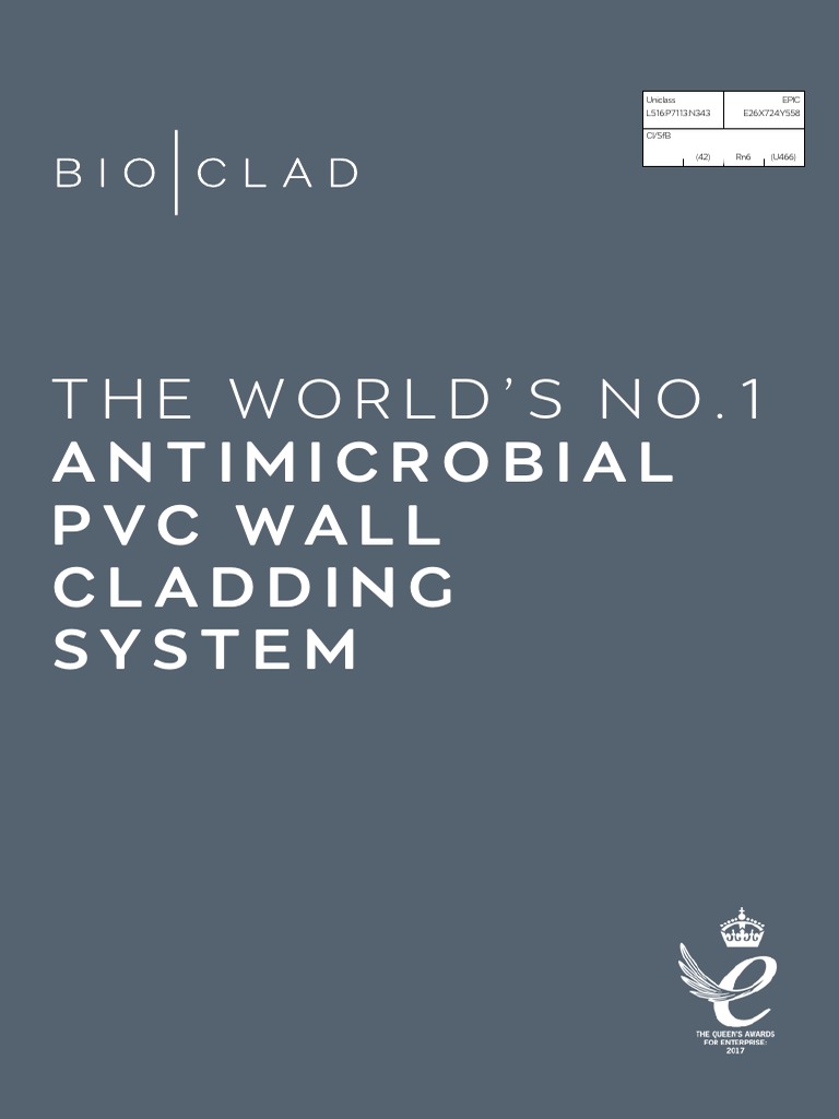 Cladding-Display - Bioclad | PDF | Antimicrobial | Flooring