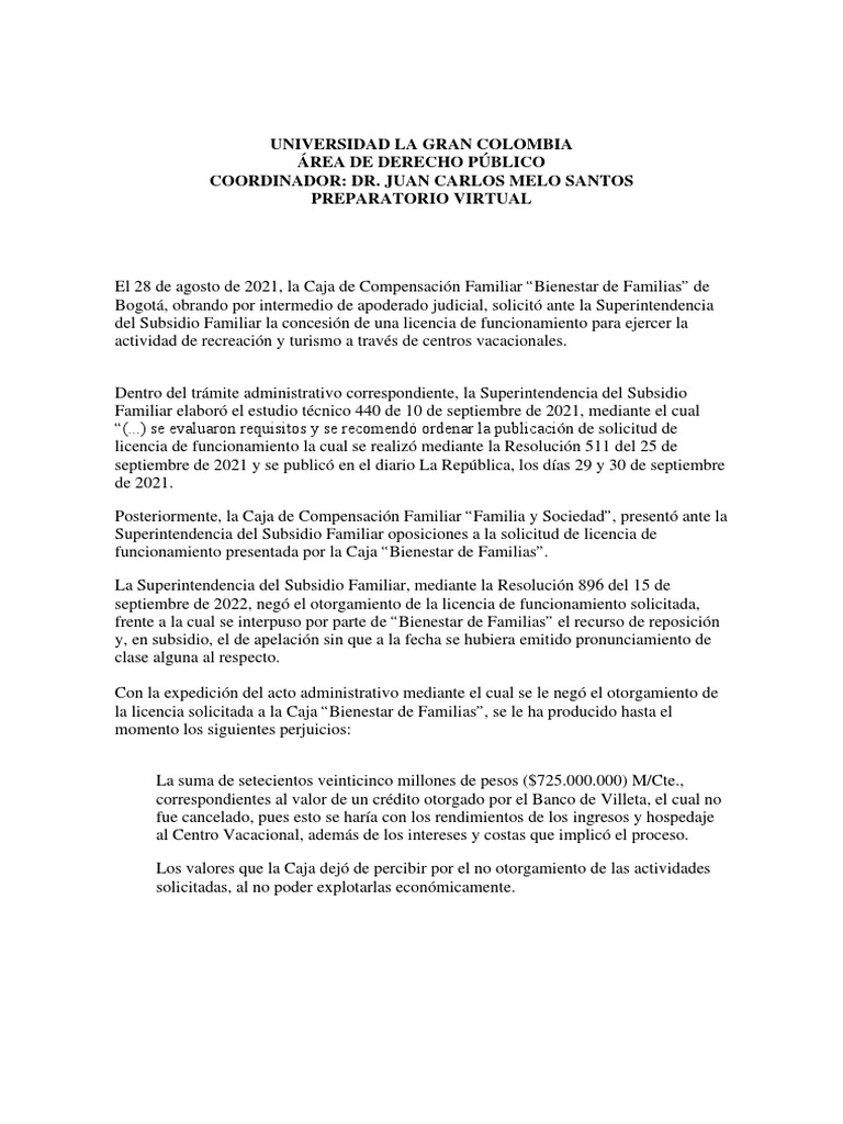 Preparatorio de Derecho Público 13 Diciembre de 2022 | PDF | Ley procesal | Gobierno