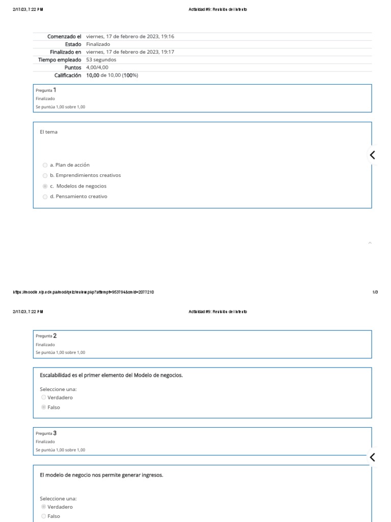 Actividad 9 Revisión Del Intento Pdf