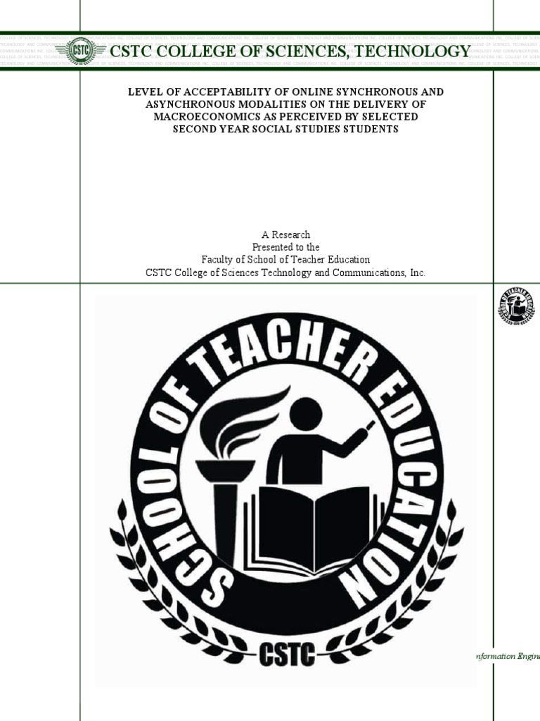 CSTC College of Sciences, Technology and Communications, Inc | PDF ...