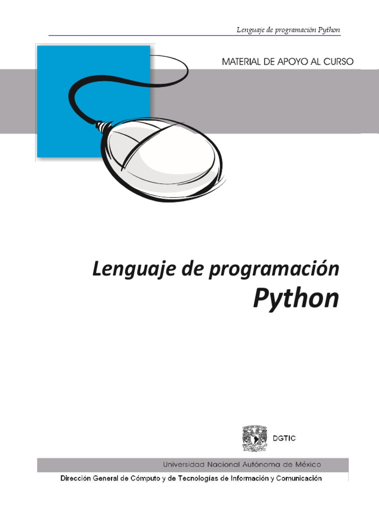 Manual Python Pdf Python Lenguaje De Programación Programacion Funcional