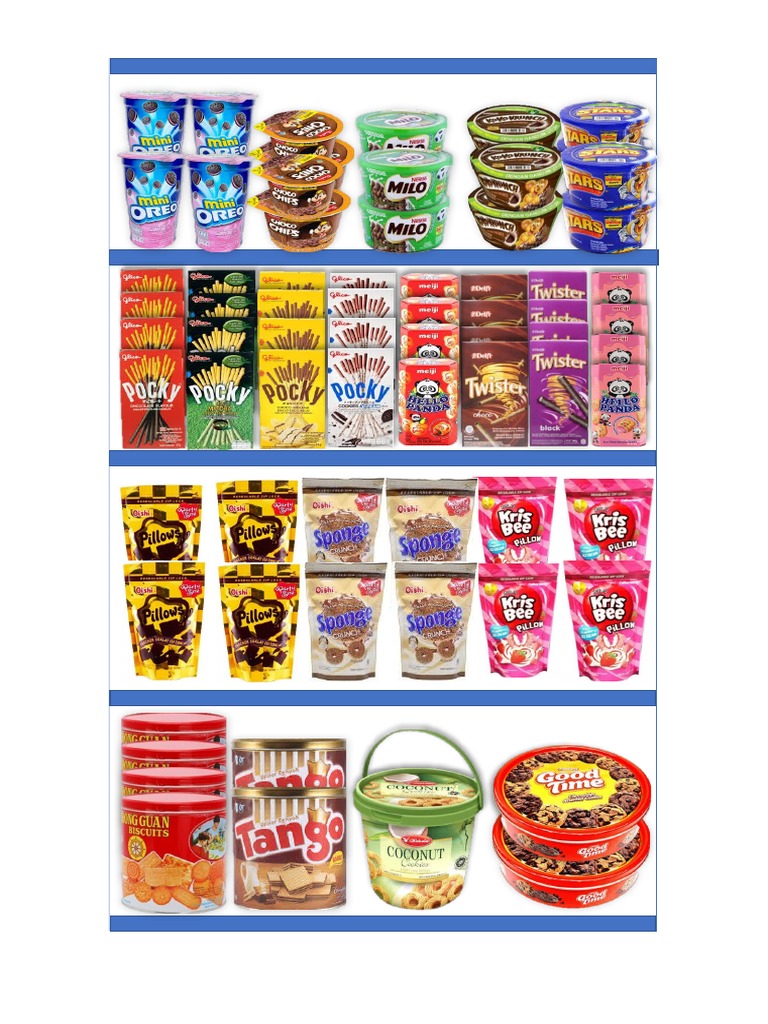 Planogram New Food 2021 | PDF