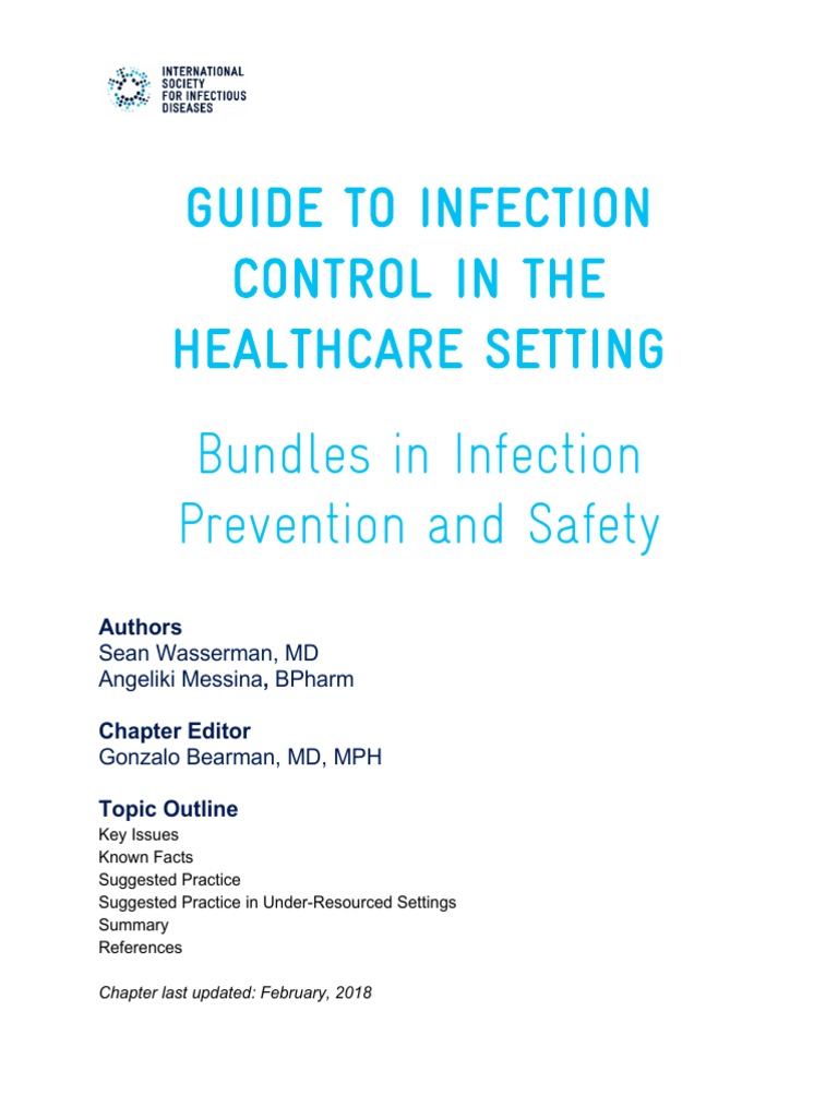 Bundles in Infection Prevention and Safety | PDF | Health Sciences ...