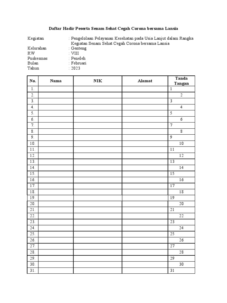 Absen | PDF