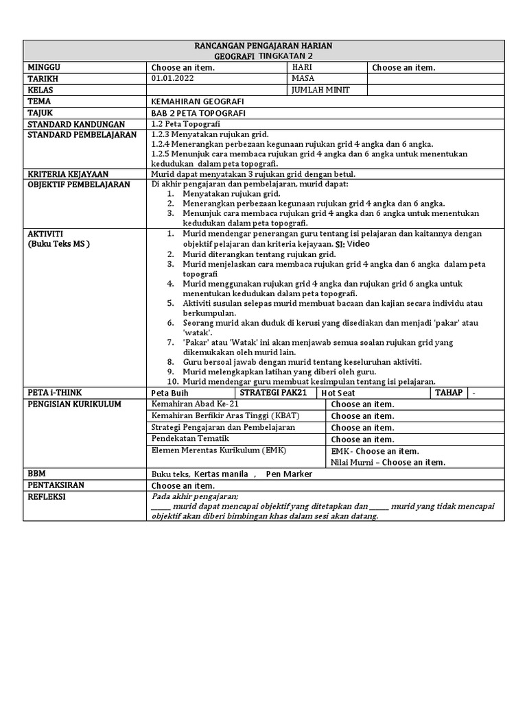 2.3 Rujukan Grid | PDF
