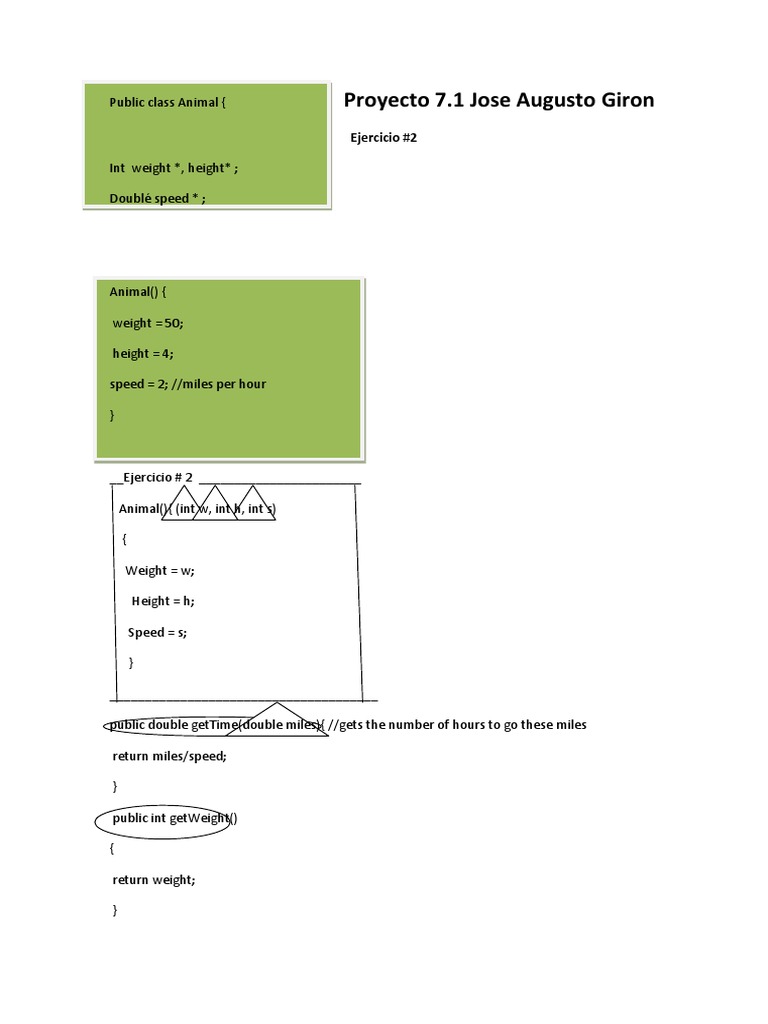 Proyecto Final 7.1 y 7.2 JAVA FUNDAMENTAL JOSE AUGUSTO GIRON | PDF ...