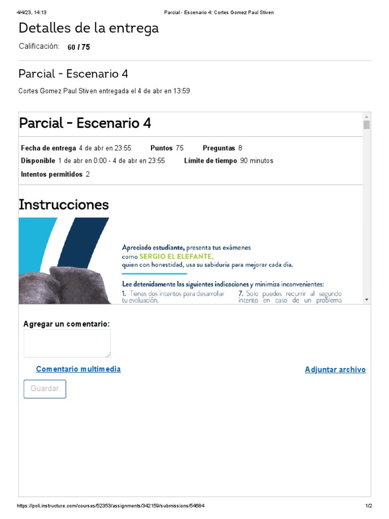 Parcial - Escenario 4 | PDF