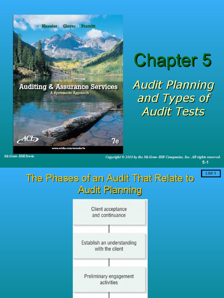 Audit Planning and Types of Audit Tests | PDF | Audit | Internal Control
