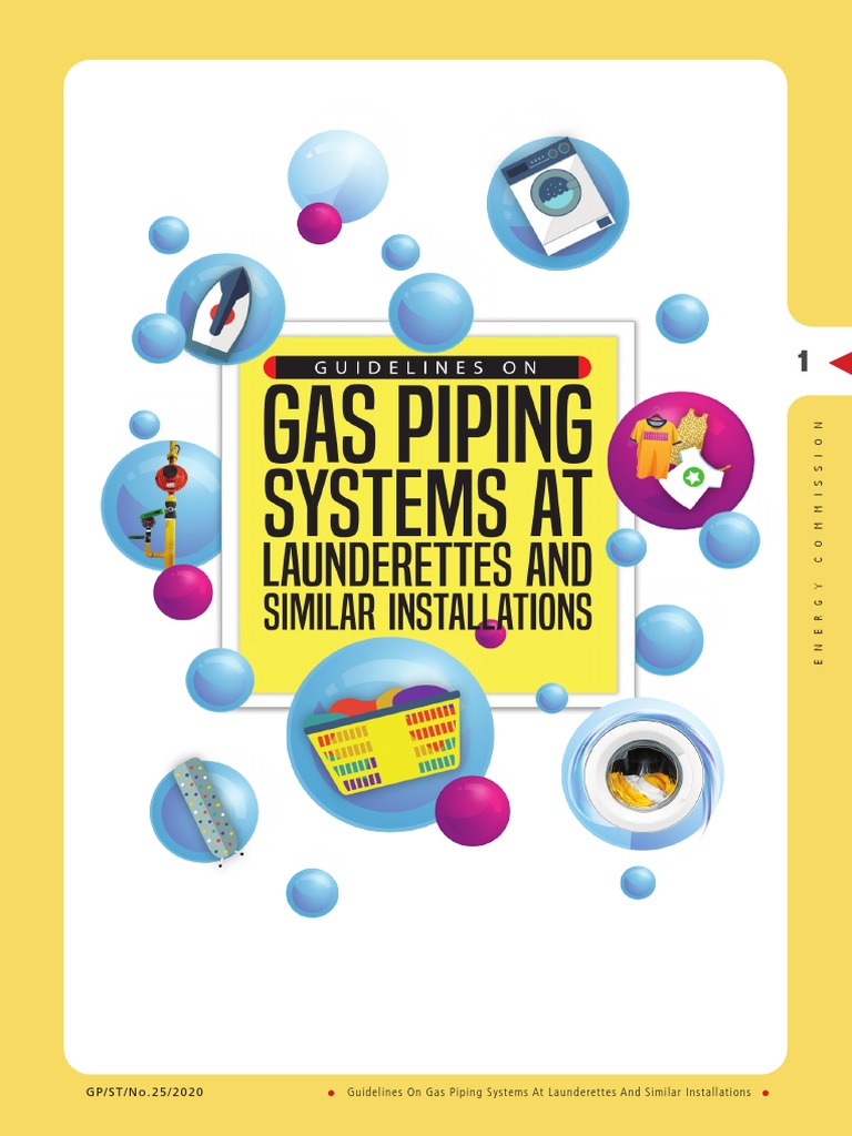 Gas Piping Guidelines for Launderettes | PDF | Pipe (Fluid Conveyance ...