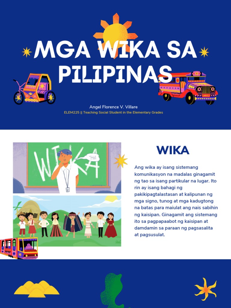 Mga Pangunahing Wika Sa Pilipinas | PDF Mga Pangunahing Wika Sa Pilipinas | PDF