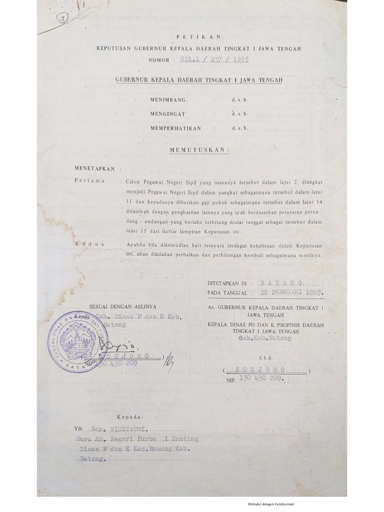 1985-002-28 SK Gubernur | PDF