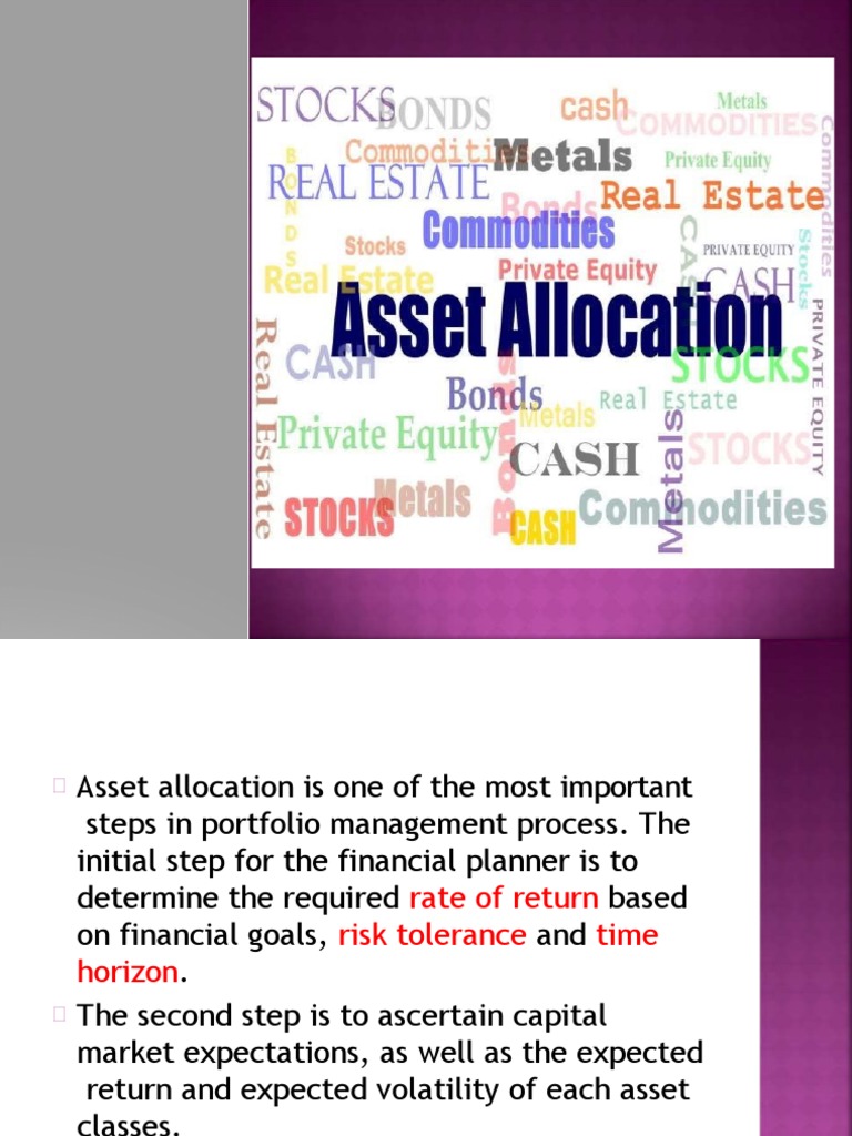 Asset Allocation | PDF | Asset Allocation | Investing