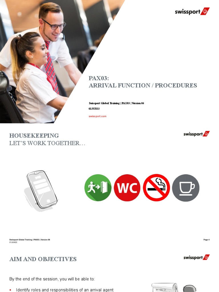 PAX03 - Arrival Functions Procedures v6 JUN22 | PDF | Baggage | Customs PAX03 - Arrival Functions Procedures v6 JUN22 | PDF | Baggage | Customs