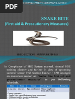 TBT On Snake Bite - English | PDF