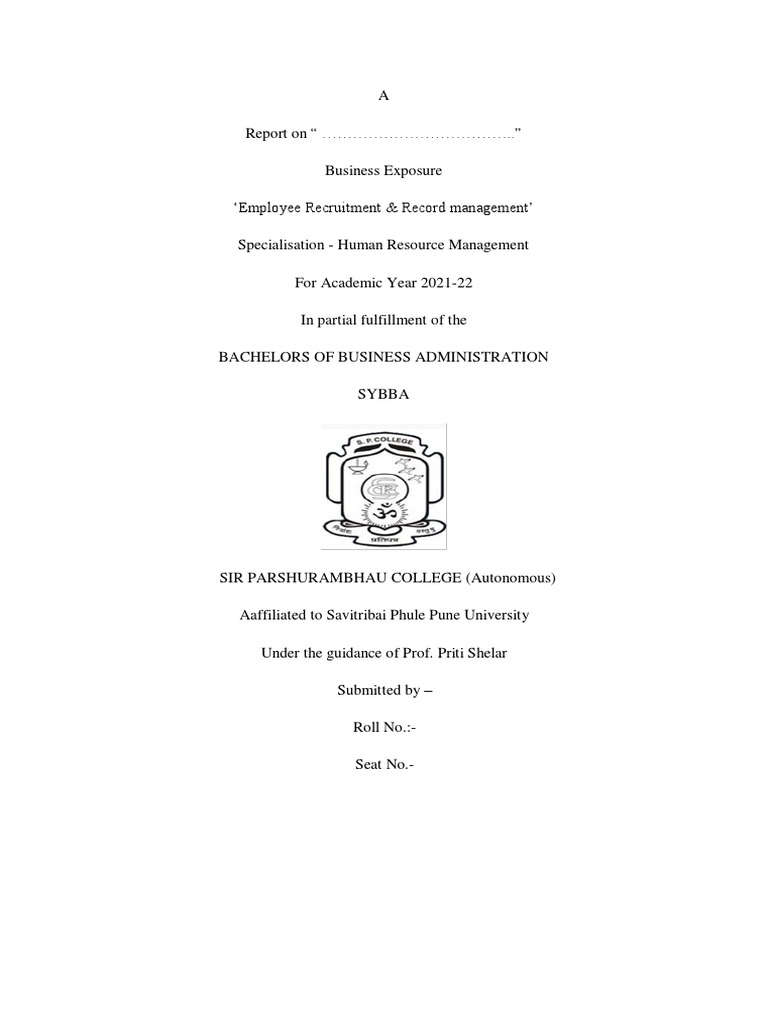 Employee Recruitment Pdf Human Resource Management Human Resources