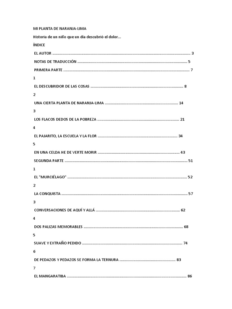NARANJA | PDF | Cuentos