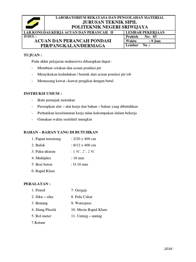 3.4 - Pondasi Pir | PDF