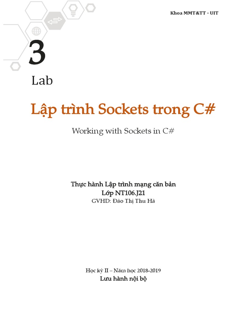 Lab 3 - Working With Sockets in C# | PDF