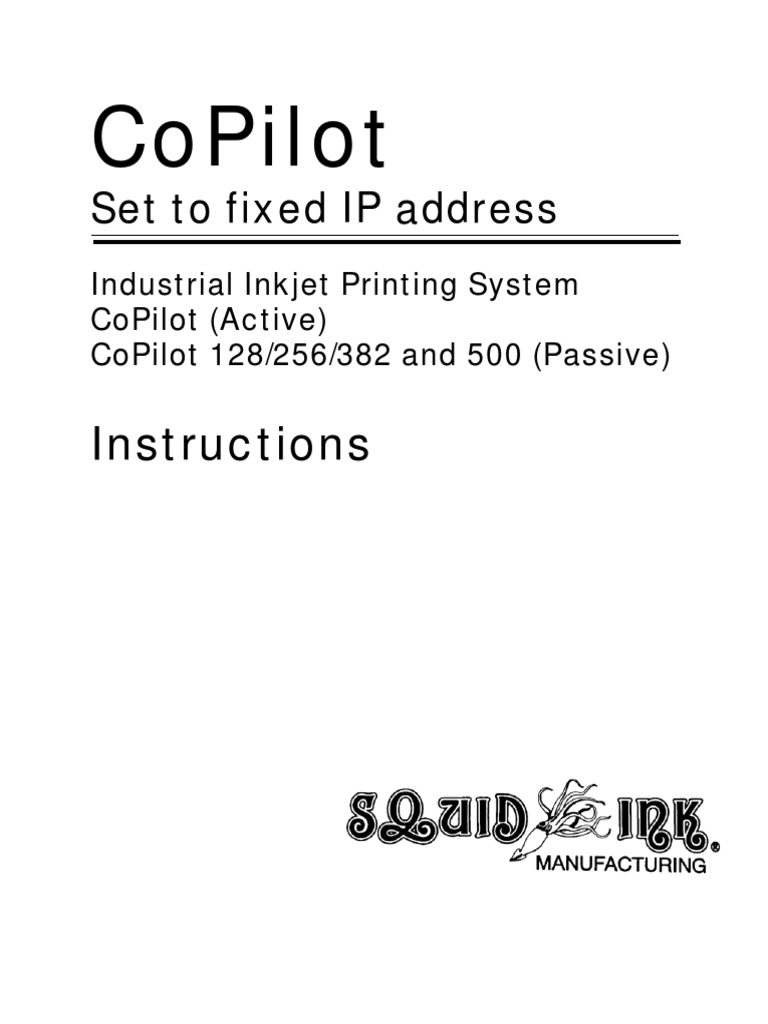 Copilot: Instructions | PDF | Ip Address | Computer Network
