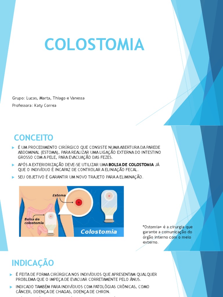 Fundamentos - Colostomia 2 | PDF | Especialidades médicas | Medicina ...