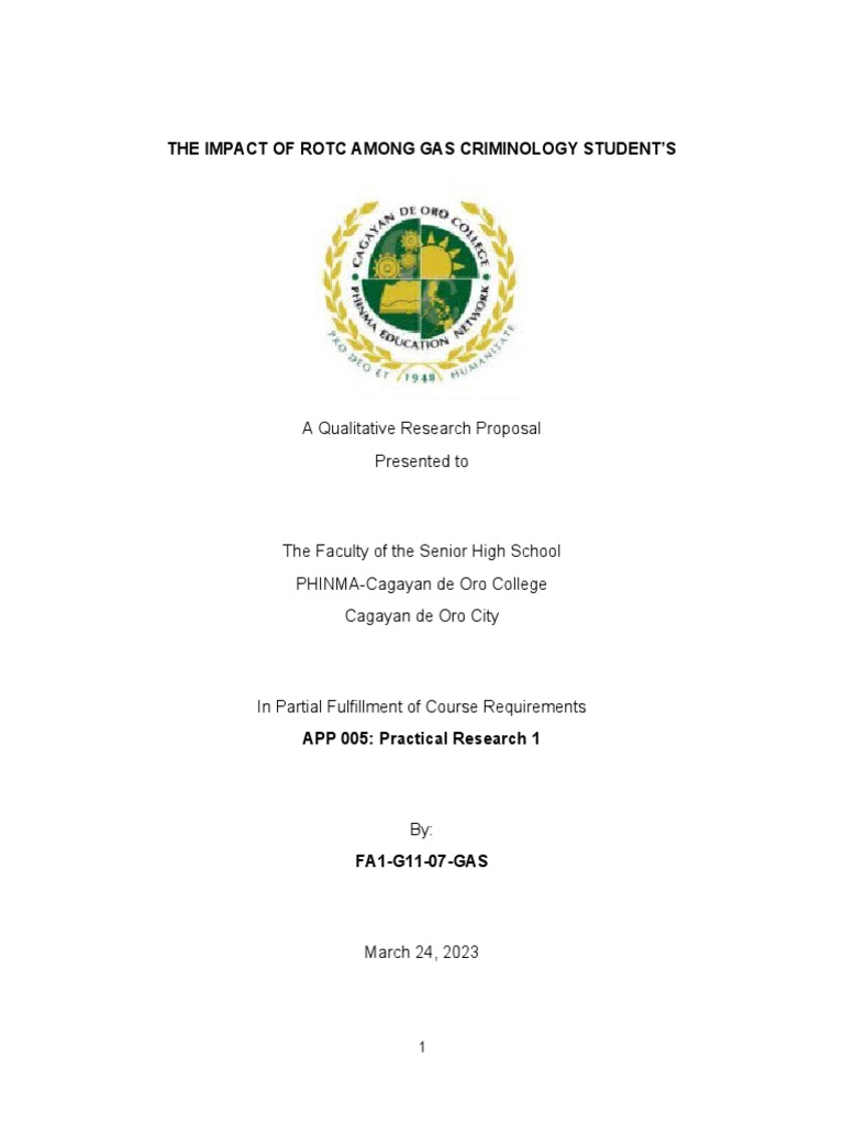 Chapter 1 Final | PDF