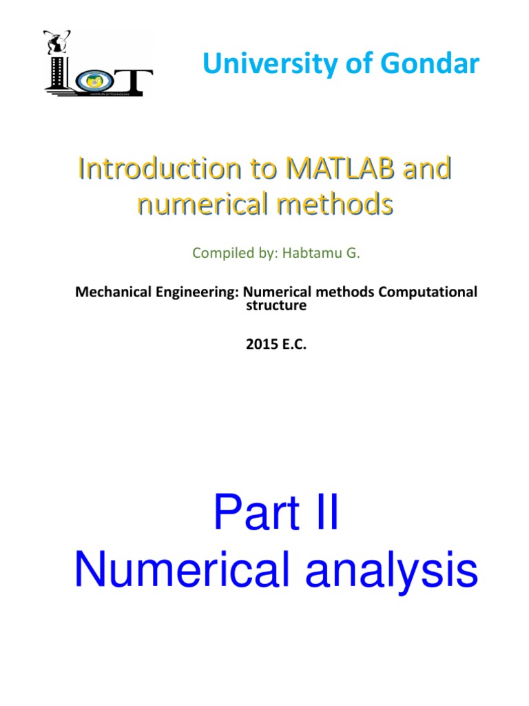 Numerical Methods Lab Part 2 | PDF | Matrix (Mathematics) | Determinant