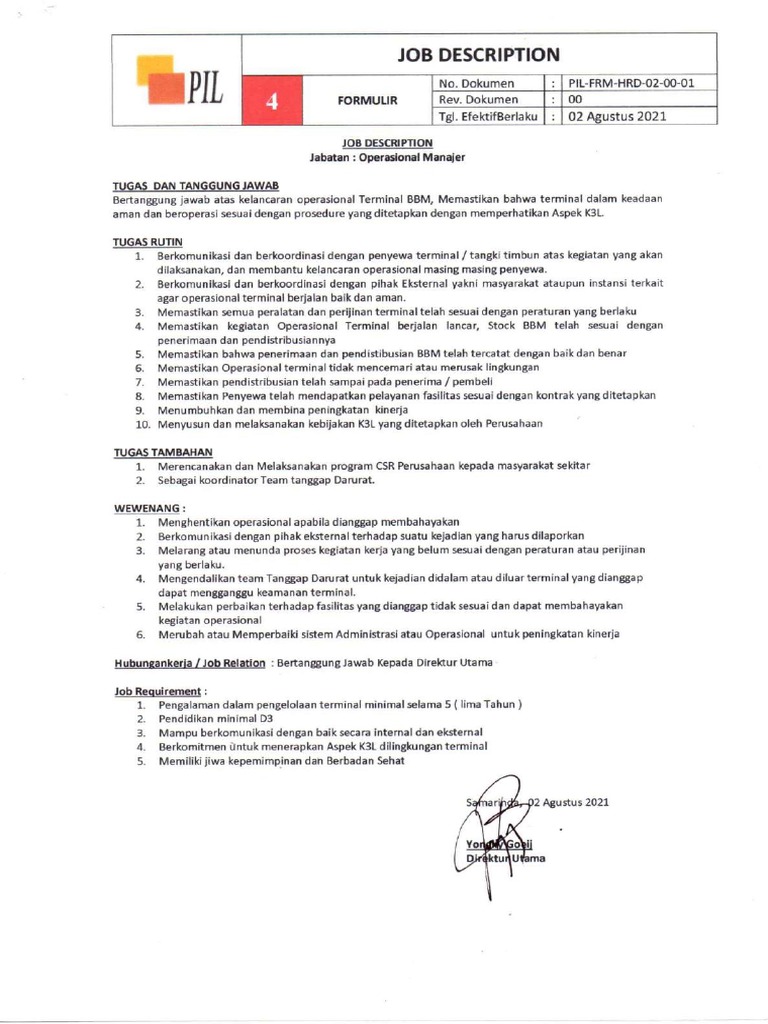 JOB DISC PT PIL 2021 - Digabungkan-Dikompresi | PDF