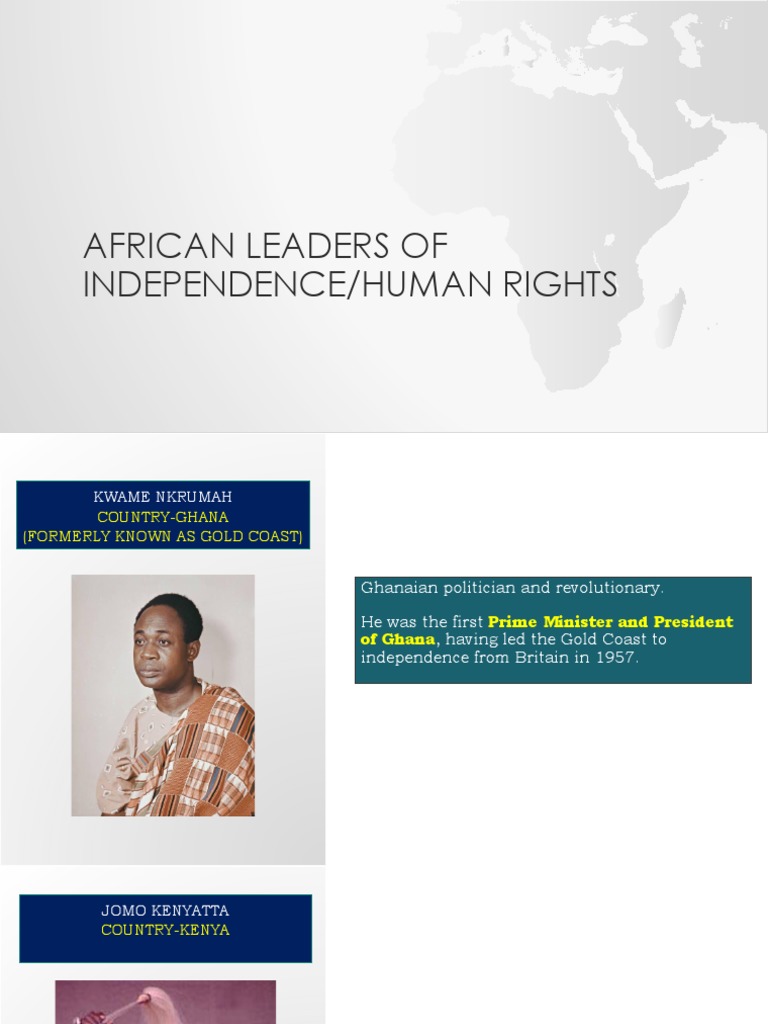 African Leaders of Independence | PDF | Politics Of Africa | Africa