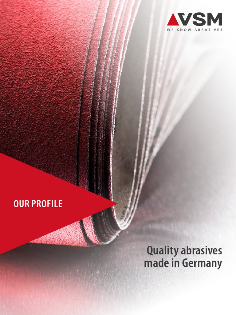 VSM: A Global Leader in Quality Abrasives Manufacturing for 150 Years ...