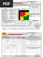 Gas Cylinders Risk Assessment | PDF | Risk | Injury