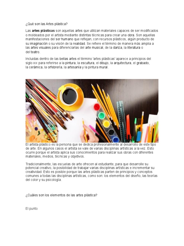 Artes Plástica | Descargar gratis PDF | Artes plásticas | Color