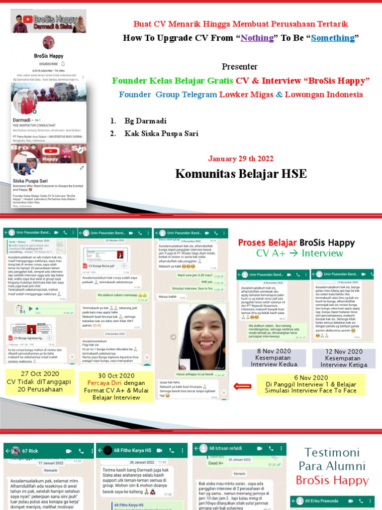 29 Jan 2022 - Buat CV Menarik Hingga Membuat Perusahaan Tertarik ...