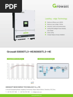 Growatt Inverter Datasheet Overview | PDF | Manufactured Goods ...